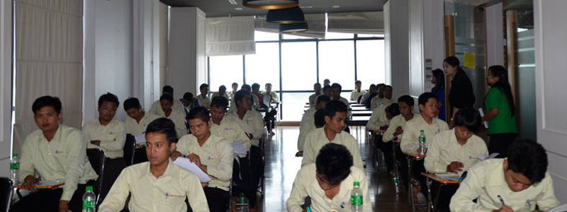 GKFF Exam at IMCM Function Room – IMC Myanmar